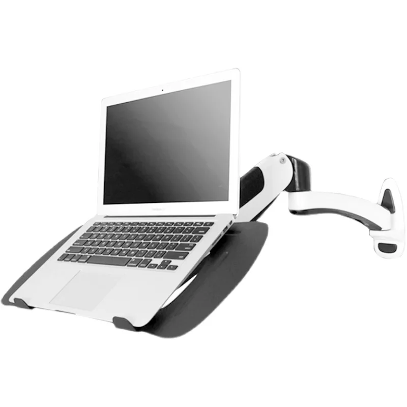 Notebook Bracket Stand Riser Grey Metal Adjustable (height) Aluminum ...